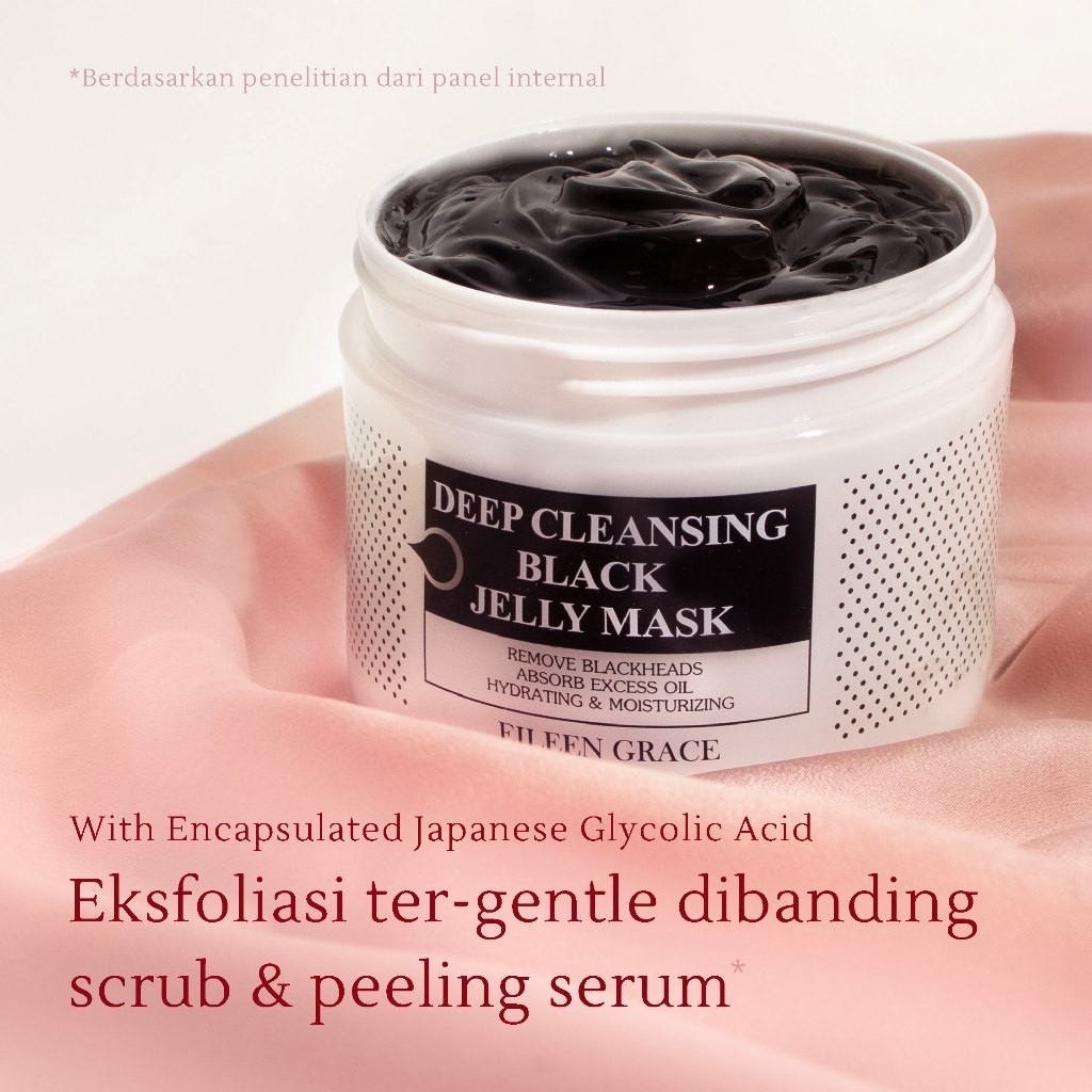 Jual EILEEN GRACE - Deep Cleansing Black Jelly Mask 300 ml | Masker ...