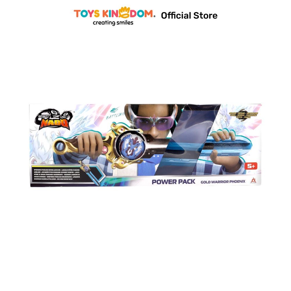 Jual Toys Kingdom Alpha Group Infinity Nado Power Pack Gold Warrior ...