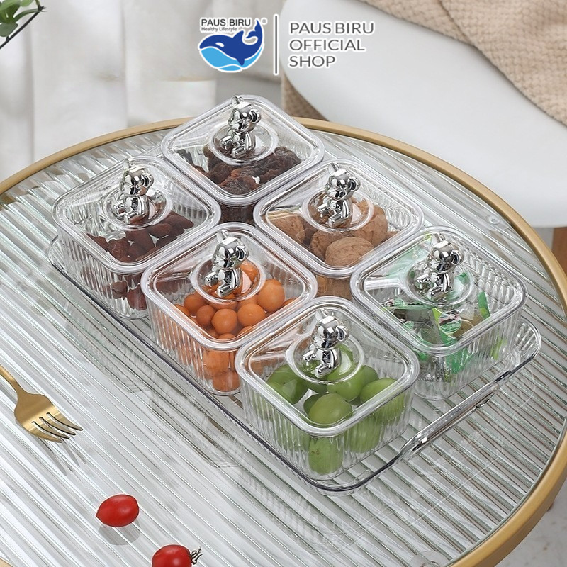 Jual Paus Biru - Snack Tray Snack Bowl Tempat Saji Snack Cemilan Kotak ...