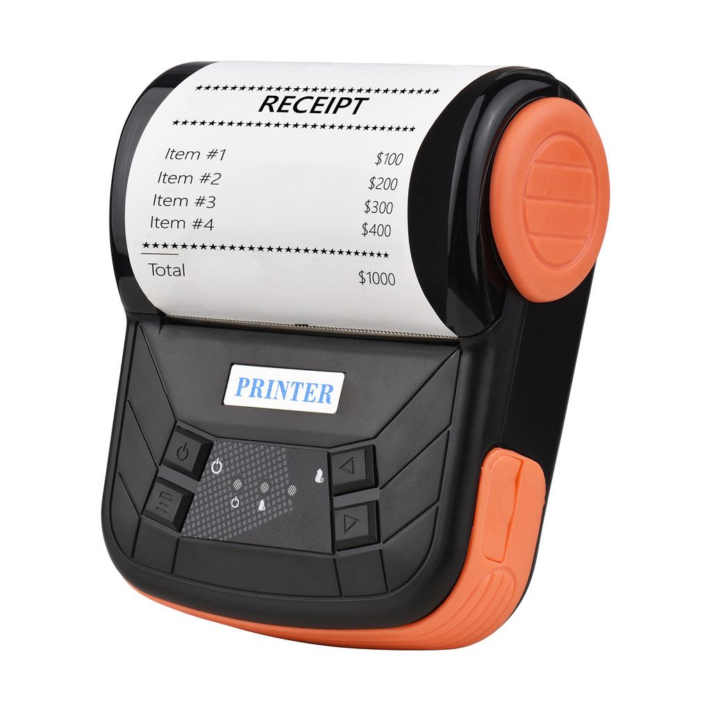 Jual 80mm Mini Thermal Receipt Printer Portable Mobile Ticket Bill ...
