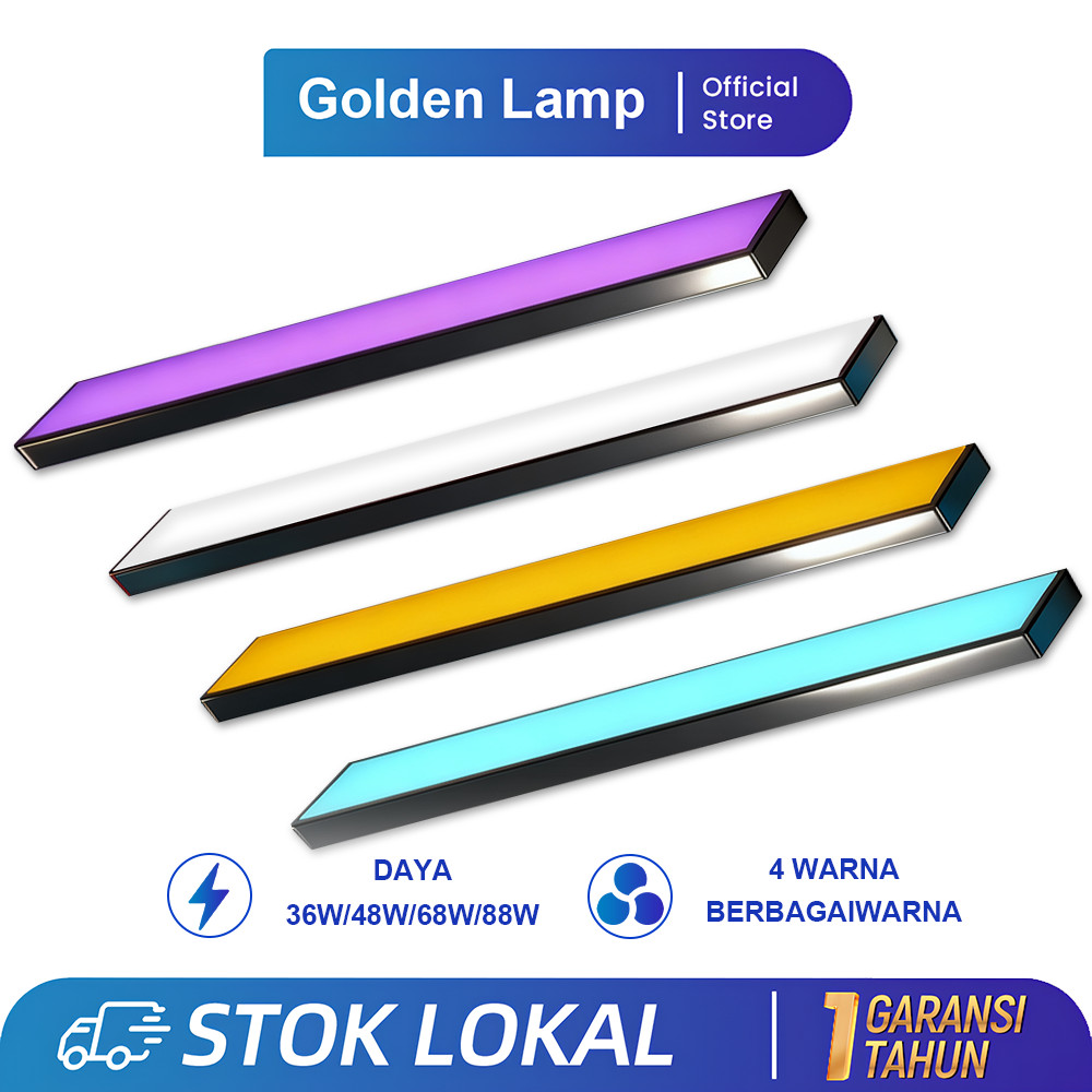 Jual Lampu Gantung Aesthetic, Lampu Hias Gantung LED Linear ...