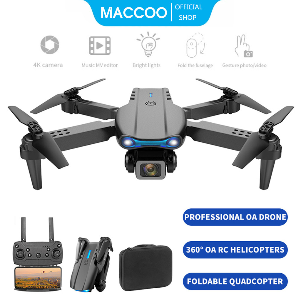 Jual MACCOO Drone E88/E99 4K HD Dual Camera Rc Quadcopter Wi-Fi Fpv ...