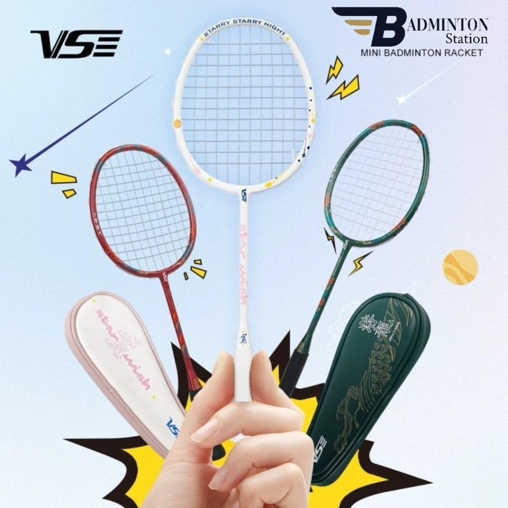 Jual VS Venson Mini Badminton Racket Youlong Red Green Starwish White ...