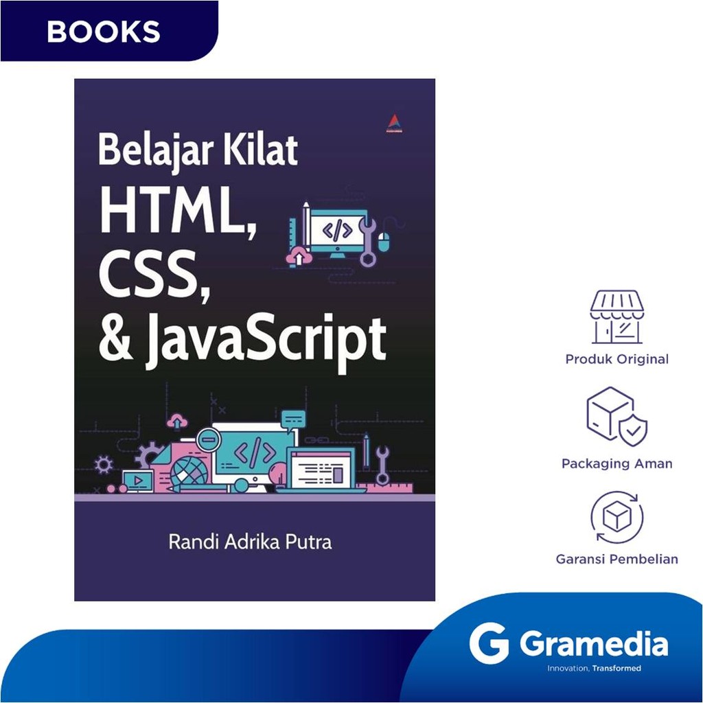 Jual Belajar Kilat HTML, CSS, & JavaScript (Randi Adrika Putra ...