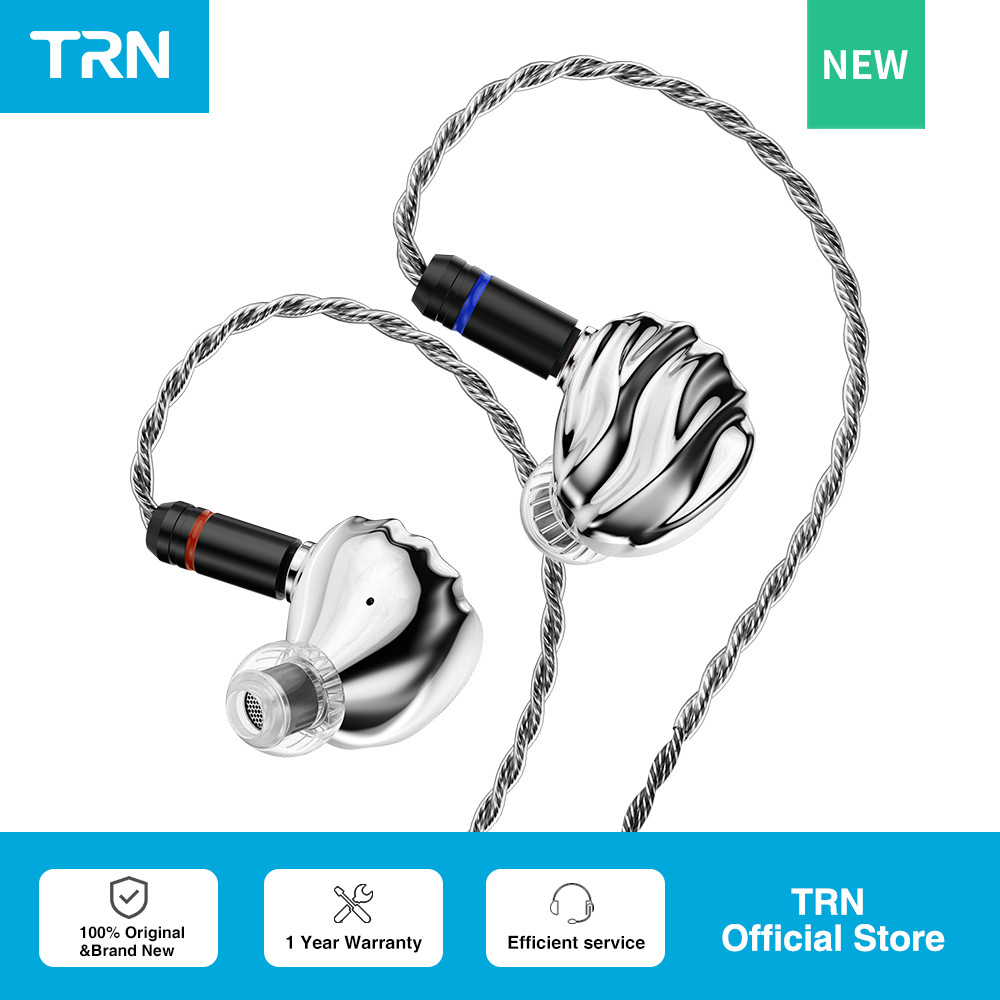 Jual TRN SHELL Four-Unit Dynamic Driver Planar Hybrid Headphones Triple ...