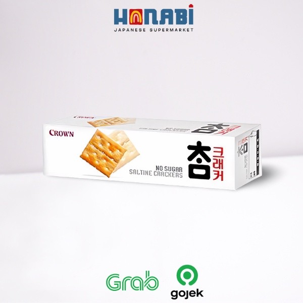 Jual Crown Saltine Cracker 56g - Biskuit Tanpa Gula Made In Korea ...