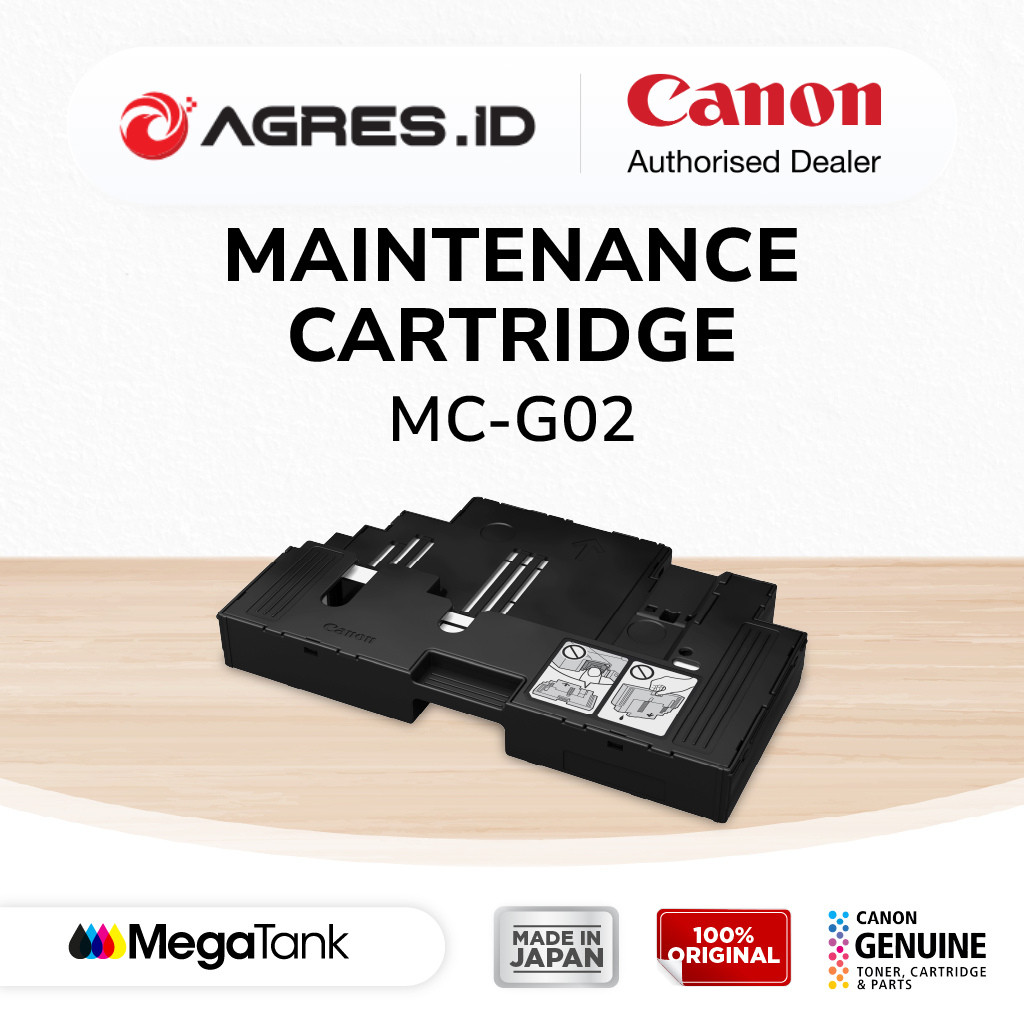 Jual Maintenance Cartridge Original Canon MC-G02 - Maintenance Cartridge G2020 G1020 G3020 G670 ...