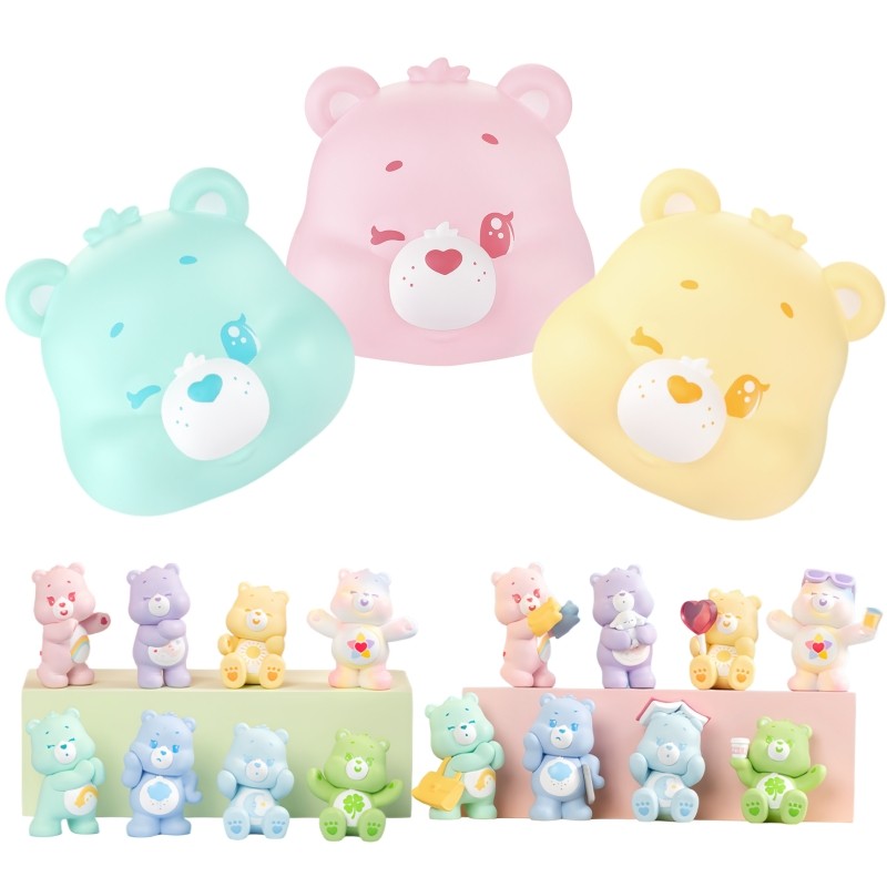 Jual New Genuine Care Bears Little Things Series Cubby Face Blind Box ...