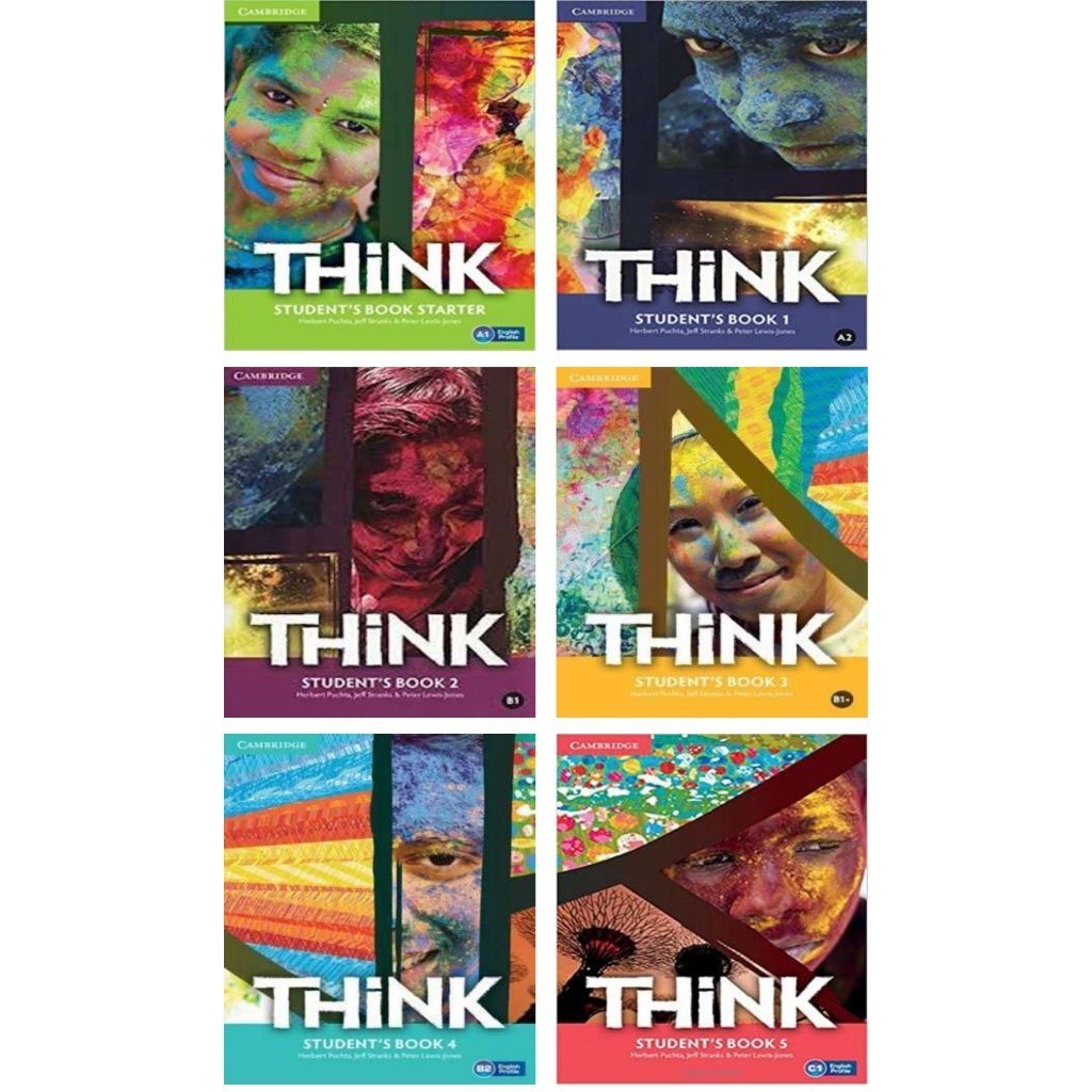 Jual Think Student Book Starter-1-2-3-4-5 / Full Color | Shopee Indonesia