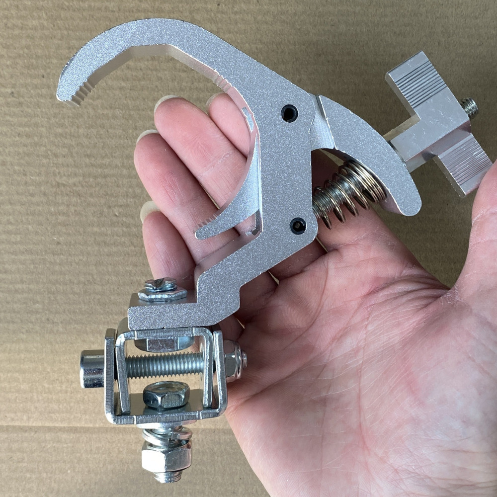 Jual Stage Lighting Fixtures Fold Clamp Aluminum Truss Clamps Hooks 45 ...