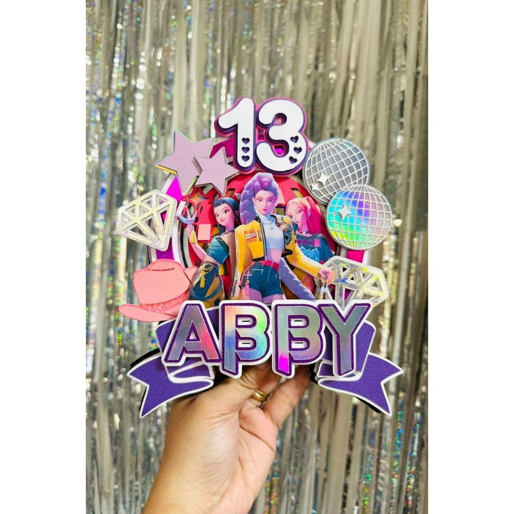 Jual Cake Toppers 3D dan Lampu LED/Dekorasi kue ulang tahun anak tema ...