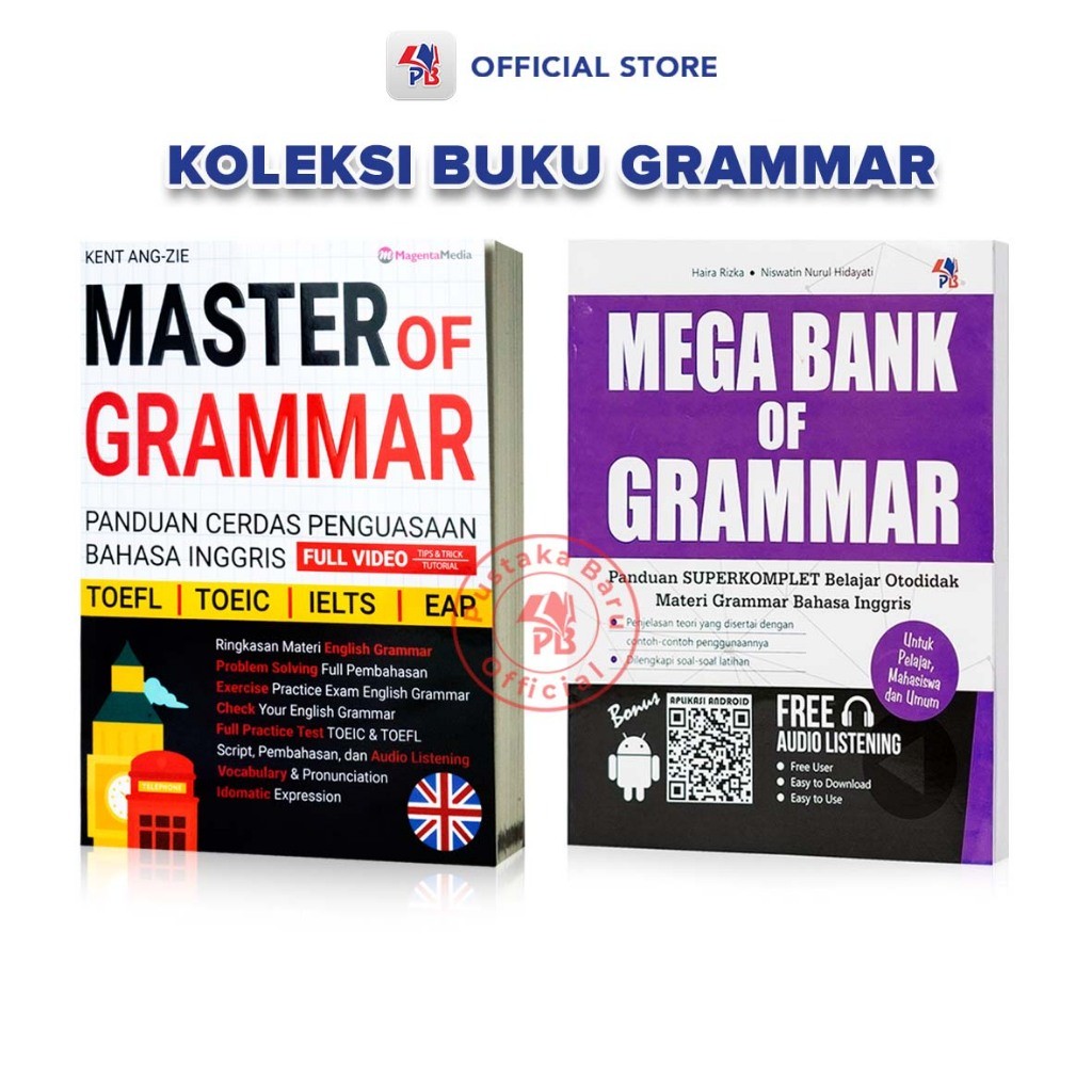Jual Buku Bahasa Inggris Buku Mega Bank Of Grammar Panduan Superkomplet ...