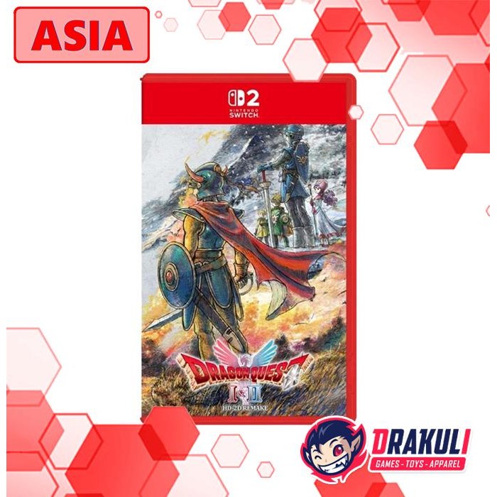 Jual Nintendo Switch 2 / NS2 Dragon Quest I & II HD-2D Remake / 1 & 2 HD-2D Remake | Shopee ...