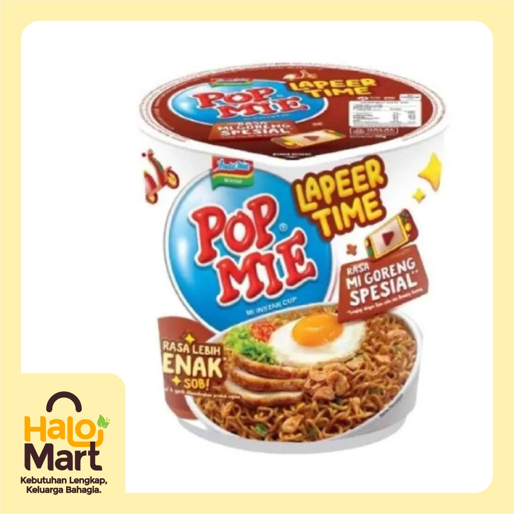 Jual POP MIE GORENG SPESIAL LAPEER TIME | Shopee Indonesia
