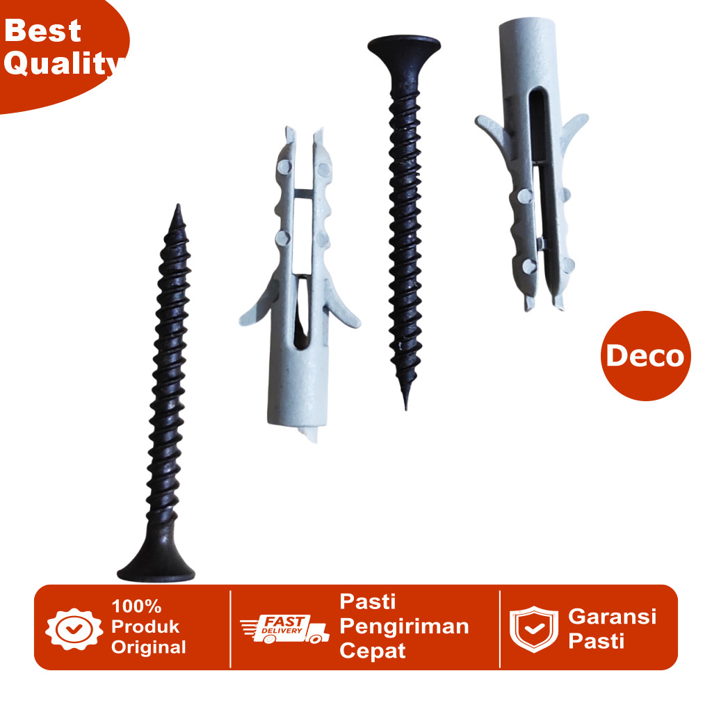 Jual Decomart - Baud Tiang Gorden | Fastener Skrup Gypsum Batang Horden ...