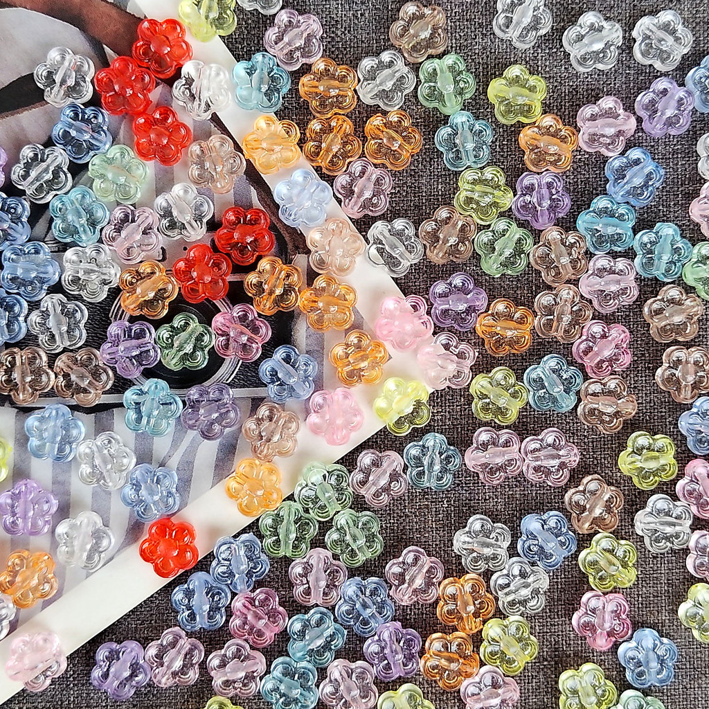 Jual Biizu Beads [Pilih Warna] 20 gr Manik-manik Akrilik Clear ...