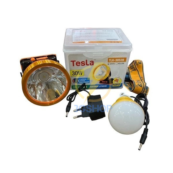 Jual SENTER CAS KEPALA 30W PUTIH / KUNING TLK 3052B TESLA | Shopee ...