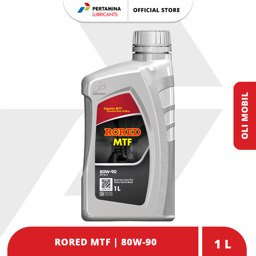 Jual PERTAMINA Rored MTF SAE 80W-90 [ Oli Transmisi 1L ] | Shopee Indonesia