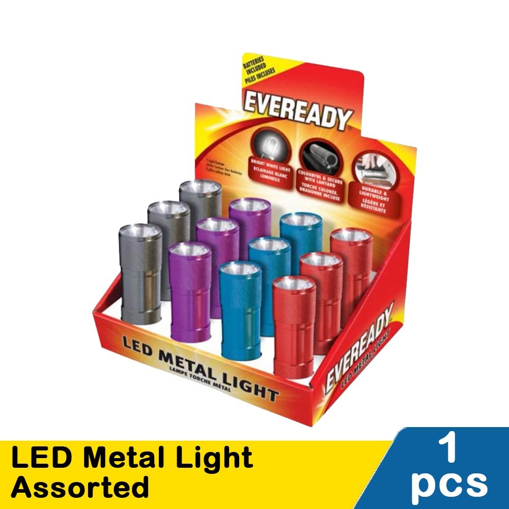 Jual EVEREADY LED METAL LIGHT ASSORTED | Shopee Indonesia