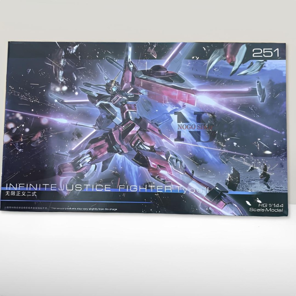 Jual HG Infinite Justice Fighter Type II Gaogao 251 1/144 High Grade ...