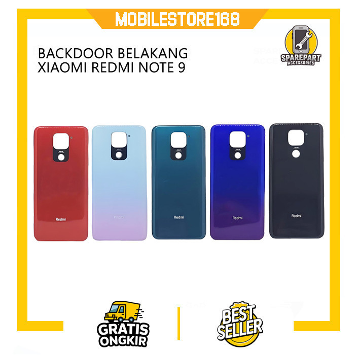 Jual TUTUP BELAKANG BACKDOOR BACKCOVER XIAOMI REDMI NOTE 9 BACK CASING ...