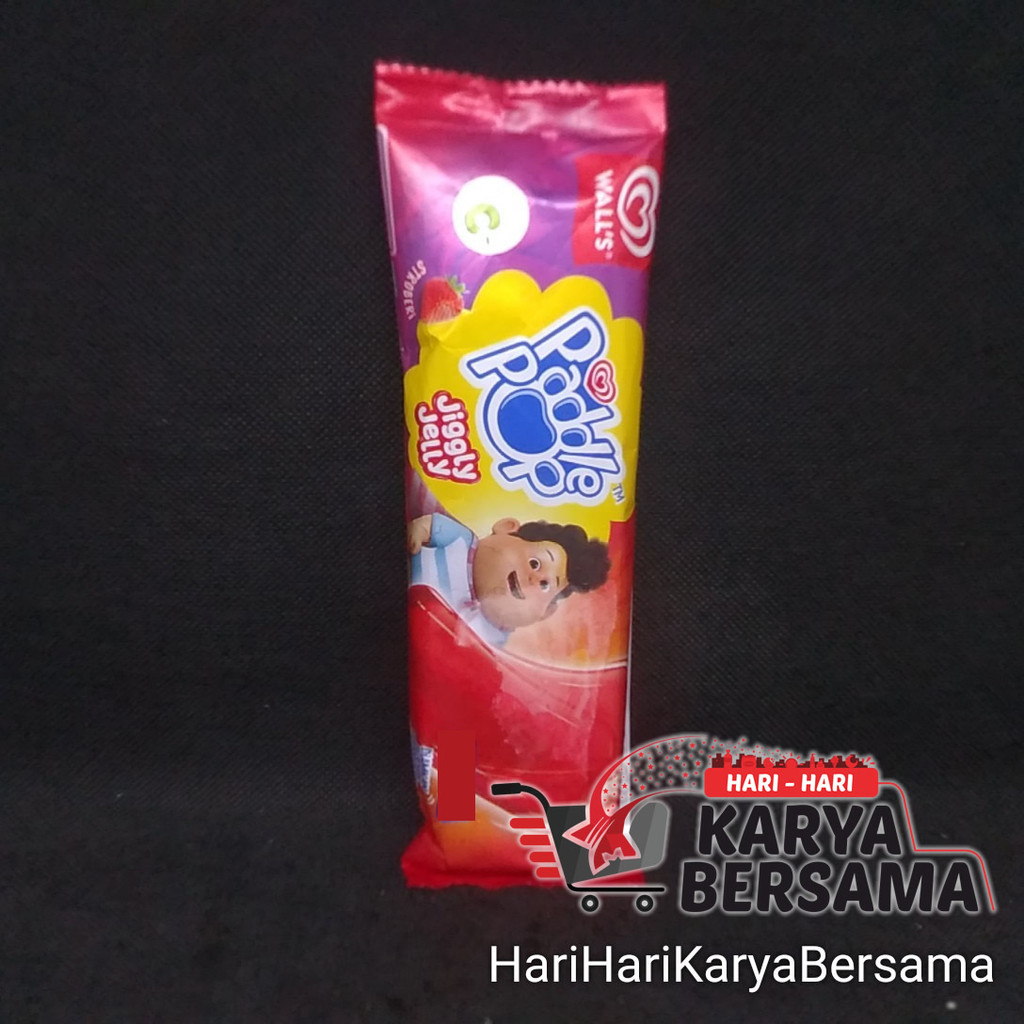 Jual ICE CREAM WALL'S PADDLE POP JIGGLY JELLY STROBERI 60ML | Shopee ...