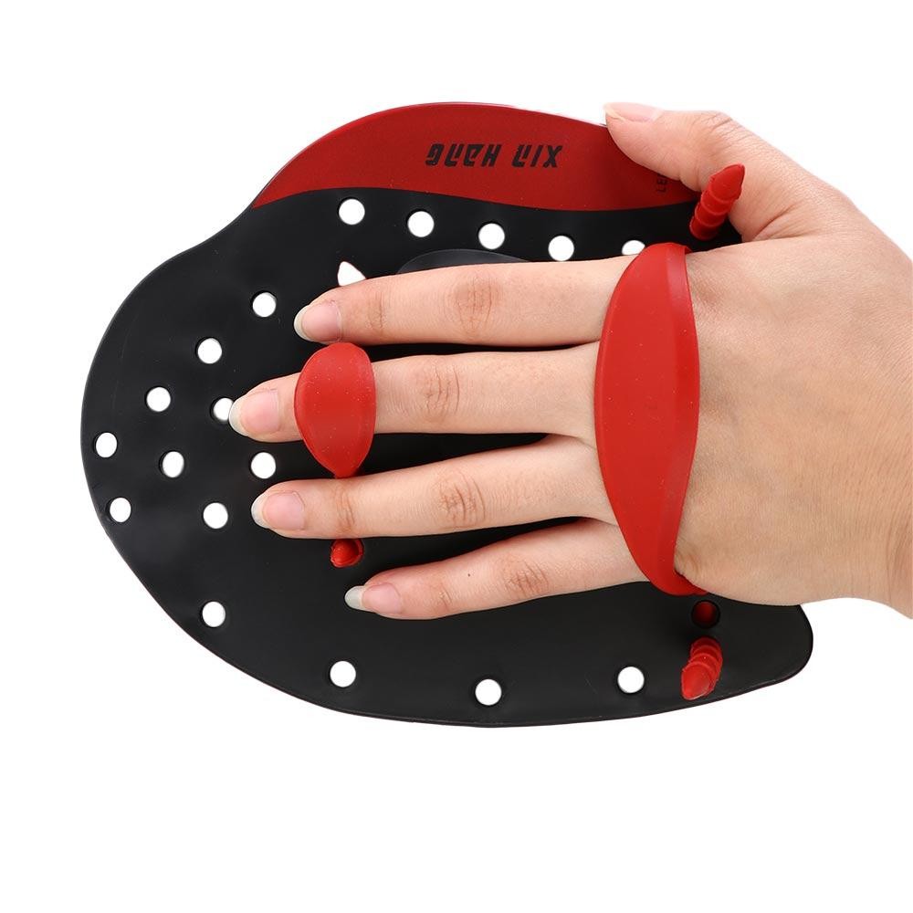Jual Paddle Diving Frog Finger Adjustable Hand Webbed Diving Palm Swim ...