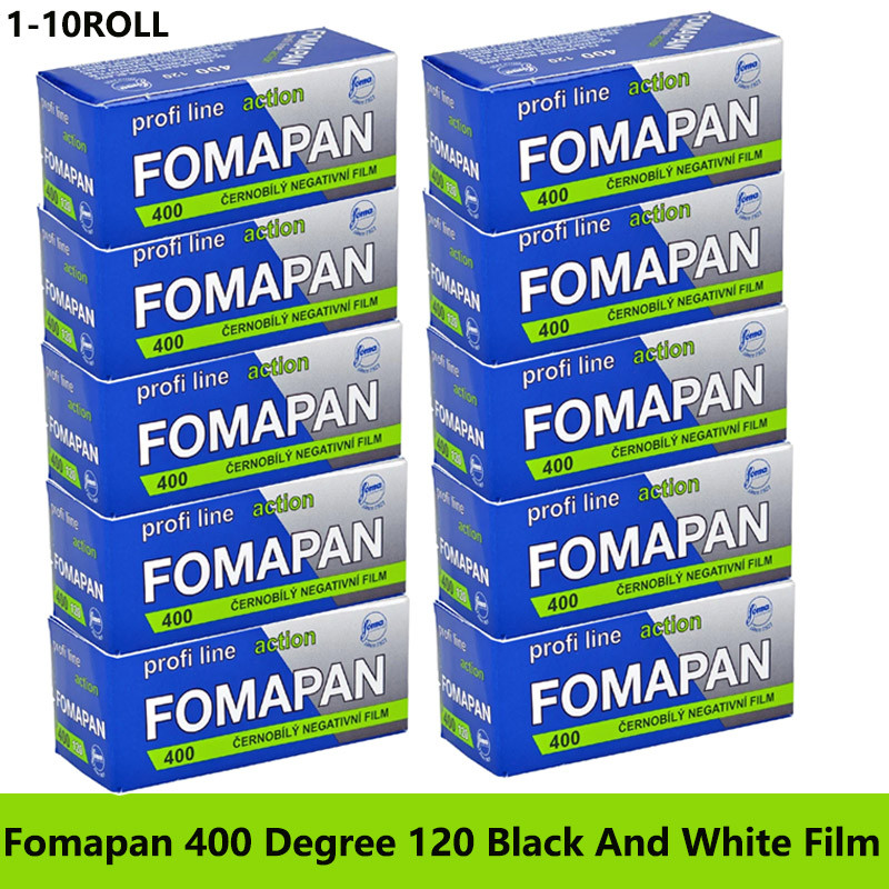 Jual Original 120mm FOMAPAN Action 400 Black White Film Negative Film ...