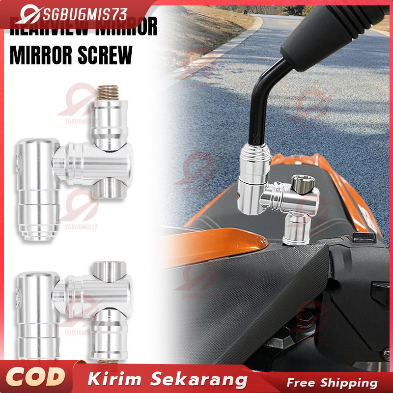 Jual [original] arm bracket spion honda & yamaha full cnc | Shopee ...