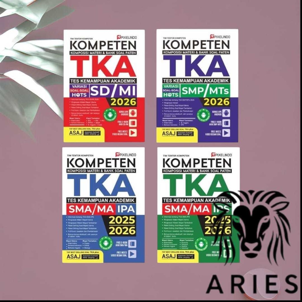 Jual KOMPETEN TKA SD/MI 2026, KOMPETEN TKA SMP/MTs 2026, KOMPETEN TKA ...