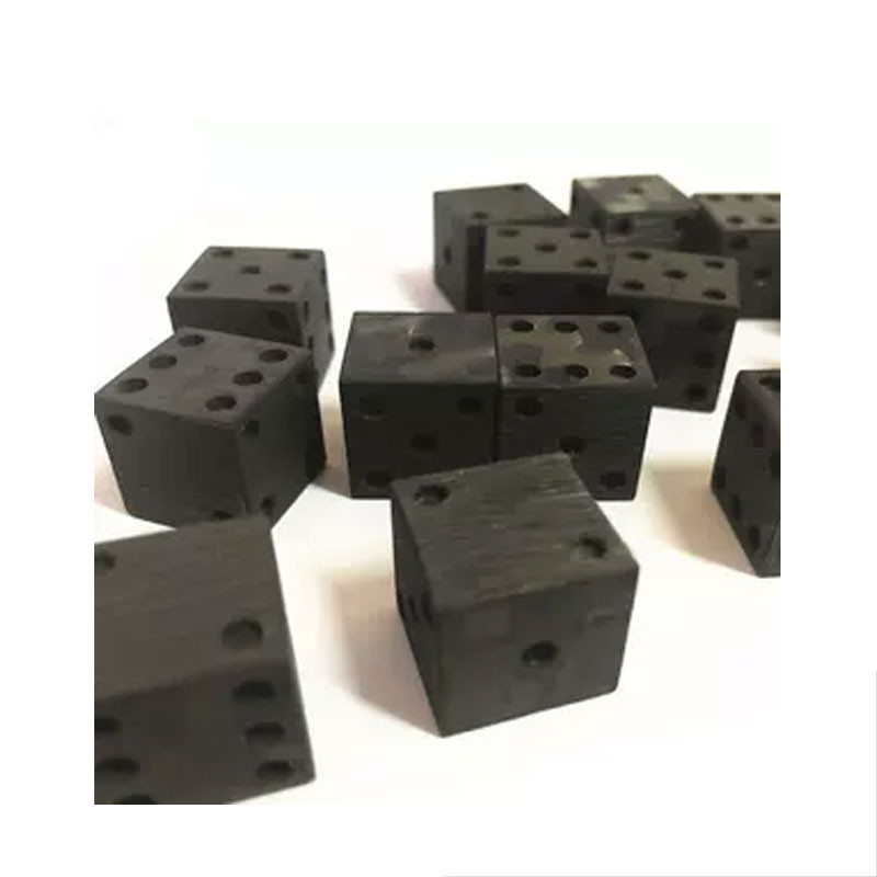 Jual CNC Machining Milling Carbon Fiber Dice Custom Dice Adult 19mm 6 ...