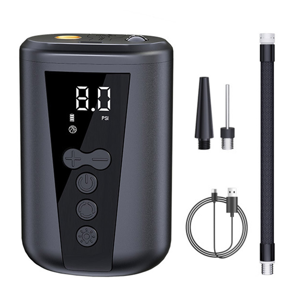 Jual Electric Ball Pump Fast Inflation Soccer Ball Pump 2000mAh Battery ...