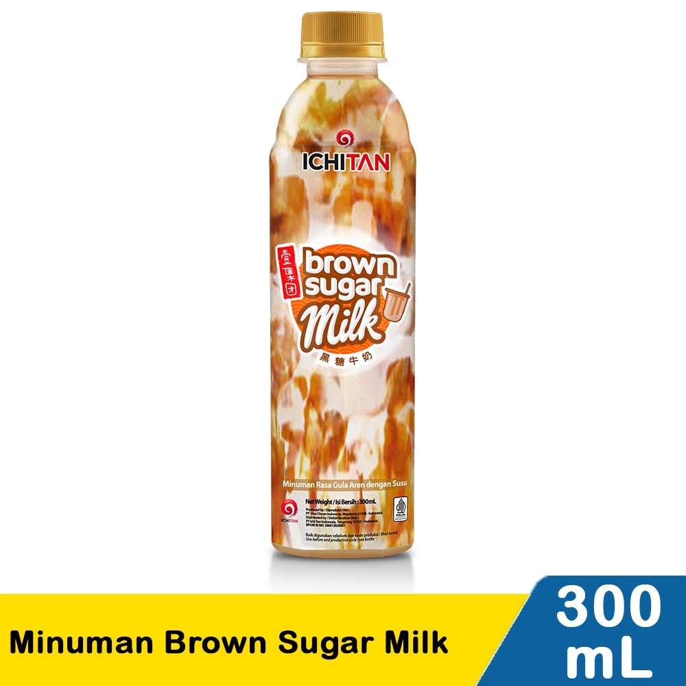 Jual ICHITAN MINUMAN BROWN SUGAR MILK 300mL | Shopee Indonesia