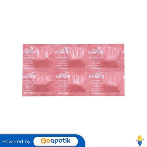 Jual Herba Asimor Strip 6 Kaplet Asi Booster Pelancar Asi | Shopee ...