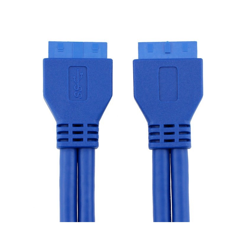 Jual USB 3.0 Motherboard 20 Pin Header Extension Adapter Cable, USB ...