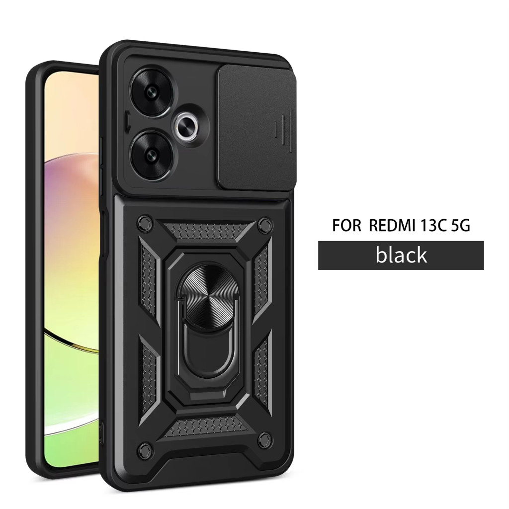 Jual [ PUSATACCHP ] [ Xiaomi Redmi 13C / Poco C65 ] Case Robot Armor ...