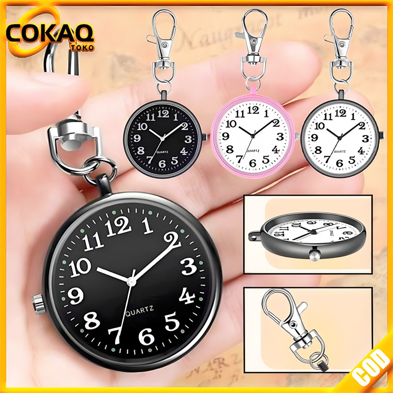 Jual COKAQ Jam Unik Saku Vintage Mini Hadiah Watch Jam Saku Jam Saku ...