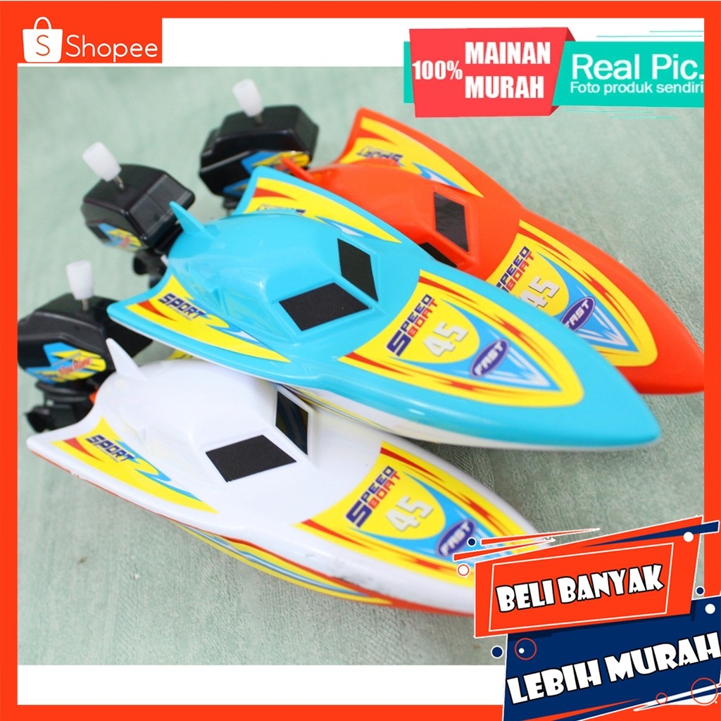 Jual MAINAN MANDI ANAK PERAHU SPEED BOAT BU27 BOAT PUTAR MELAJU DI AIR ...