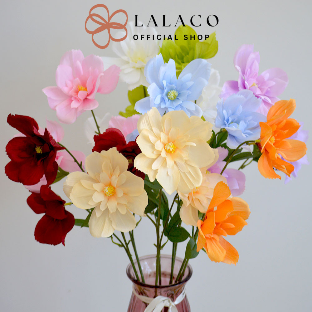 Jual LALACO - C06 GESANG 65cm Artificial Bunga Mawar 3 Cabang 3 Kuntum ...