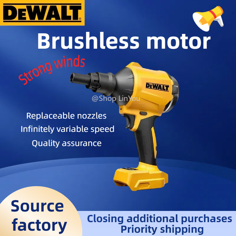 Jual Dewalt Brushless Air Blower Cordless Air Dust Removal Gun With ...