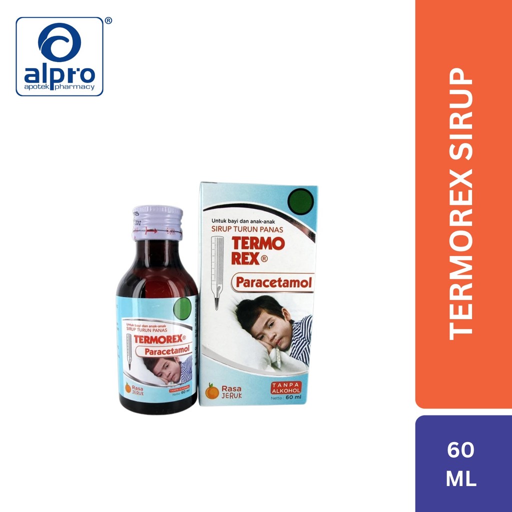 Jual Termorex Syr 60 Ml (Konimex) | Shopee Indonesia
