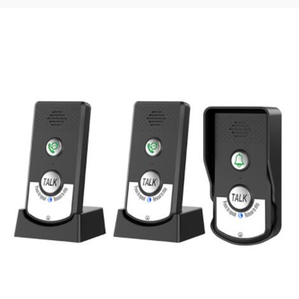 Jual 2.4G Wireless Long Distance Door Phone Intercom Doorbell Two Way ...