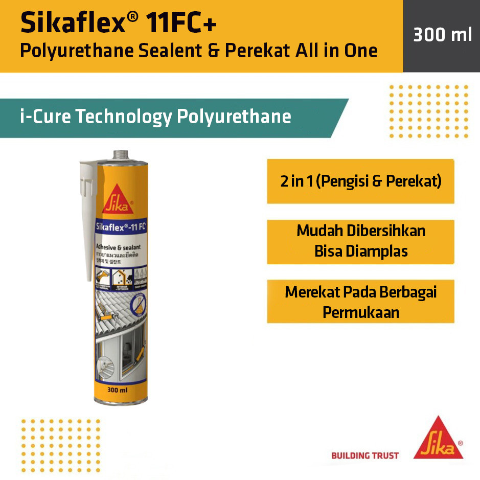Jual MIRAL_SHOP Sika - Sikaflex 11 FC+ / Sikaflex 11FC+ Sealant Pengisi Celah Beton Jendela PU ...