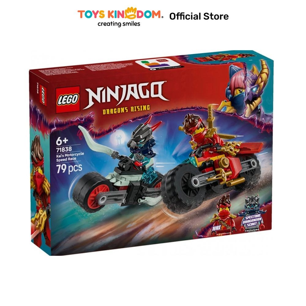 Jual Toys Kingdom Lego Ninjago Kais Motorcycle Speed Race Set 79 Pcs ...