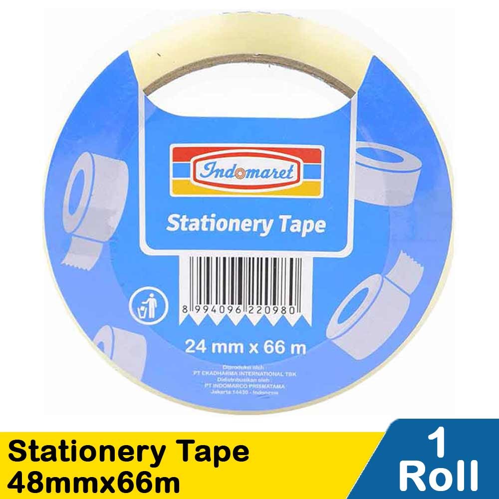 Jual INDOMARET STATIONERY TAPE (NEW) 1INX72YR 24mmX66m | Shopee Indonesia