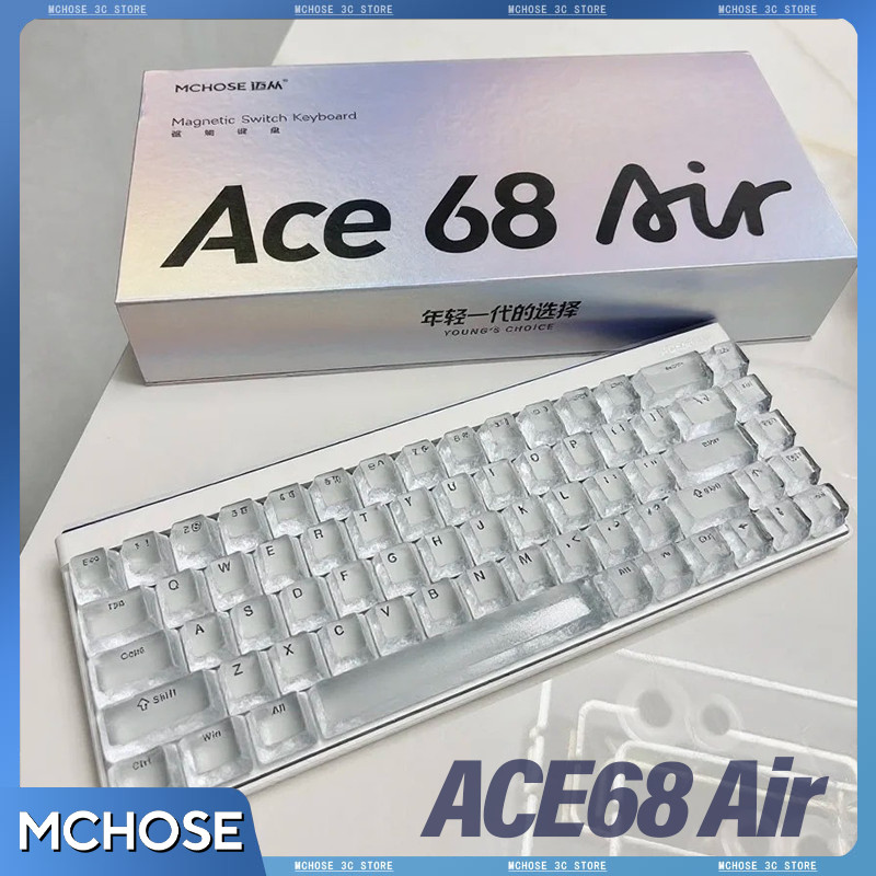 Jual MOSE Ace68 Air Gaming Keyboard Hall Effect Swit 0.001mm RT GT ...