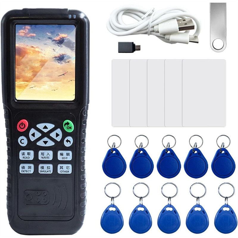 Jual -A12R Smart Card Reader Writer X100 RFID Reader Writer Copier ID ...