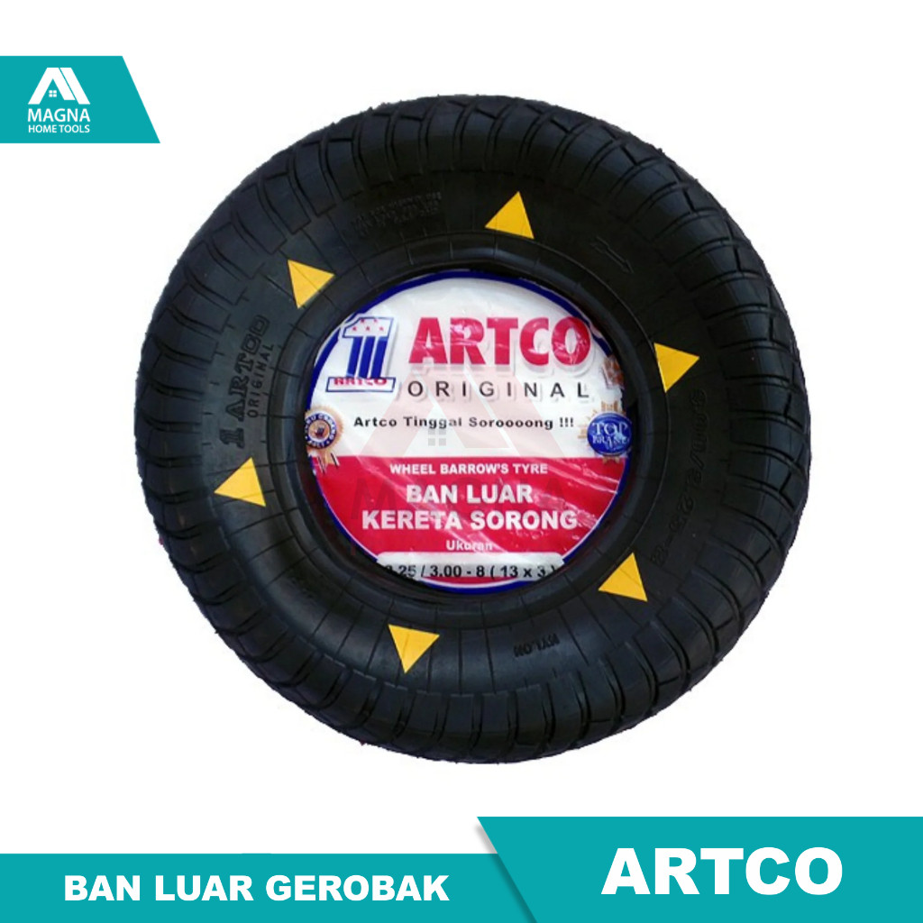 Jual BAN LUAR KARET ASLI GEROBAK ARTCO / ARKO / ANGKONG / SORONG ...