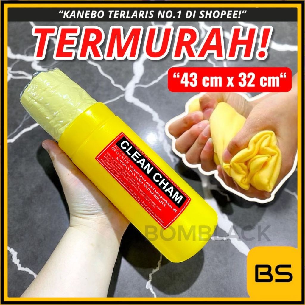 Jual KANEBO MOTOR KANEBO JUMBO Kain Lap Kanebo BESAR + TEMPAT Synthetic ...