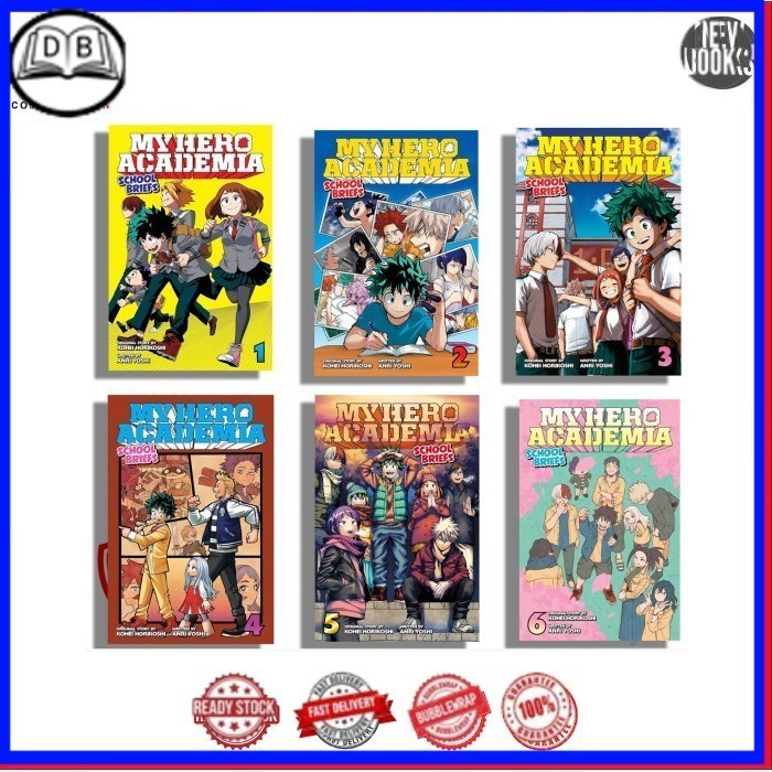 Jual My Hero Academia School Briefs, Vol.1-6 (English) | Shopee Indonesia